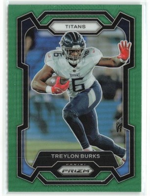 Treylon Burks 2023 Panini Prizm Green Tennessee Titans #291 | eBay