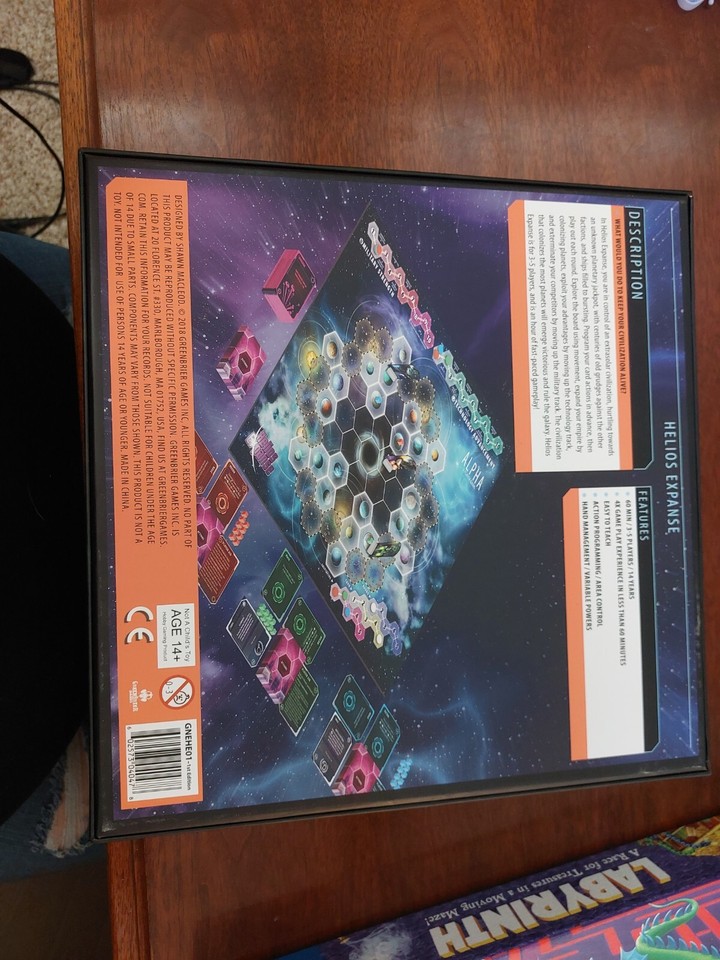 Helios Expanse Board Game by Greenbrier Games | eBay