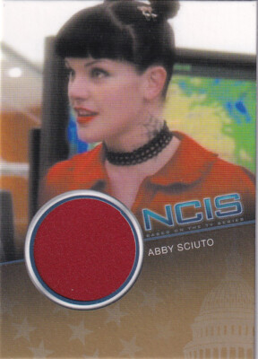 NCIS Costume Card CC6 A Piece of Authenic Costume worn by Abby # 428/ ...