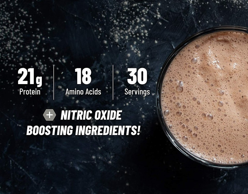 SNAP Protein Powder + Nitric Oxide Booster 21g CLEAN Protein 30 ...