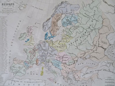 Europe - 1846 Map