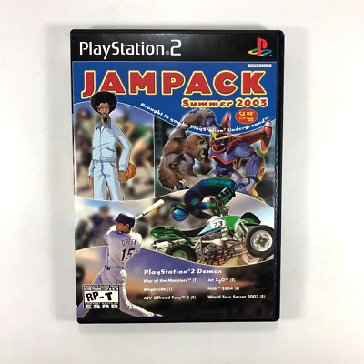 Jampack Summer 2003 PS2 PlayStation 2 - Complete CIB w/ reg card ...