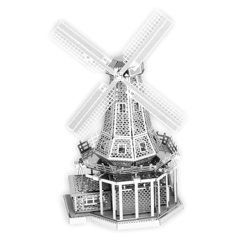 Metal Earth Windmill - 3D Metal Earth Model Kit Assemble New! | eBay