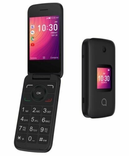 UNLOCKED Alcatel GO FLIP 3 4052Z 4G LTE Smart Cell Phone / T-Mobile ...