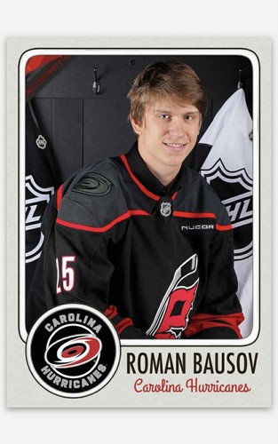 Roman Bausov 2025 NHL Draft Novelty Hockey Card! Top Prospect ...