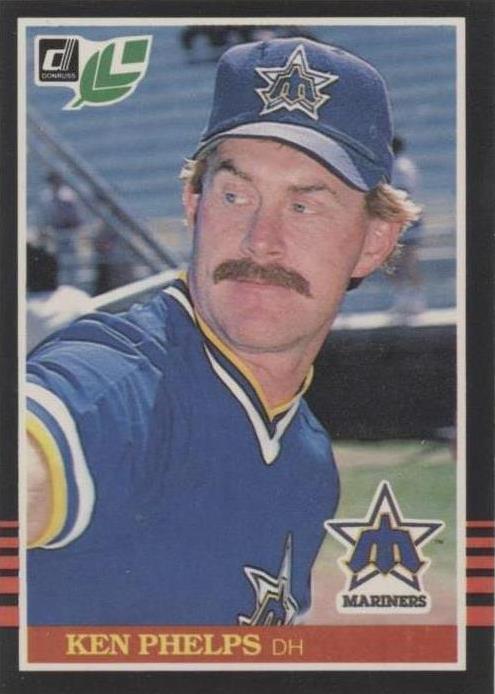 1985 Leaf - Ken Phelps #129 for sale online | eBay