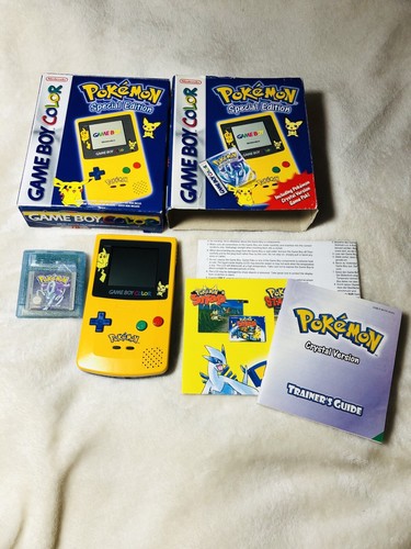 Nintendo GameBoy Colour GBC Pokemon Pikachu Special Edition | eBay UK
