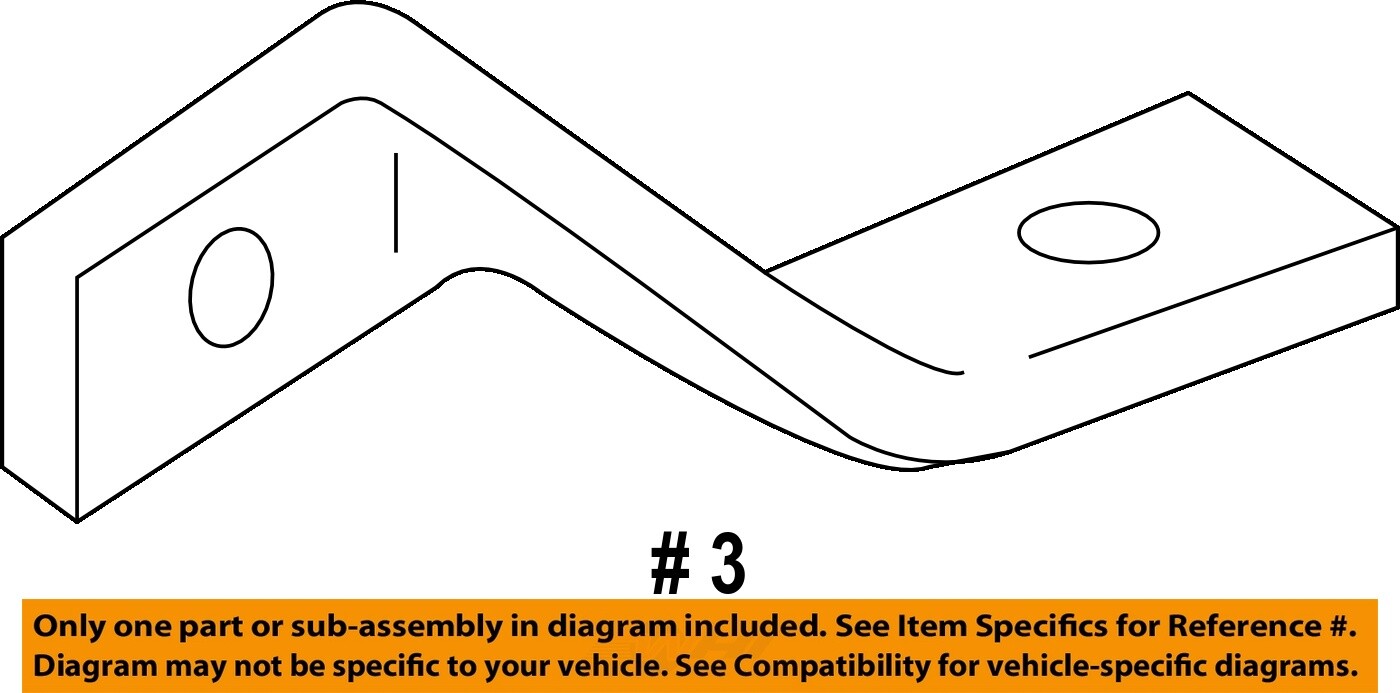FORD OEM 17-18 Fusion-Headlamp Assembly Mount Bracket Left HS7Z13A005B ...