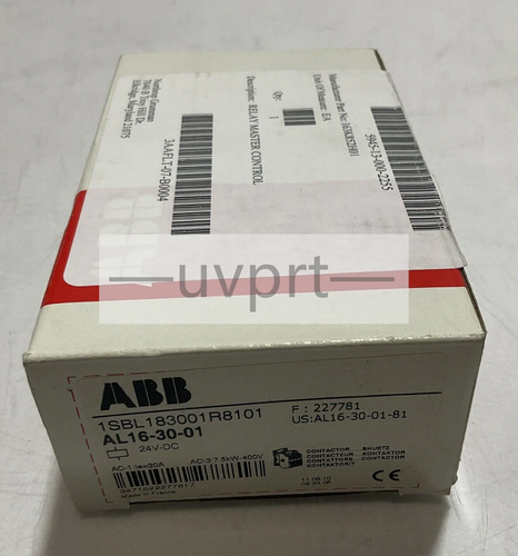 ABB AL16-30-01 Contactor 24V 1SBL183001R8101 New In Box Free Ship | eBay