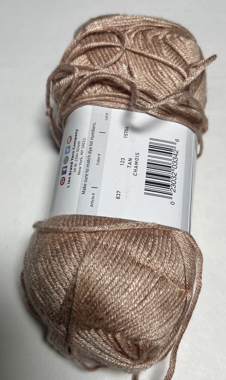 LION BRAND Yarn TRUBOO. 1 PK. TAN . I Combine Shipping. | eBay
