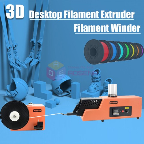 3D Printer Partner Recycling Filament Extruder Auto Winder DIY Printing ...