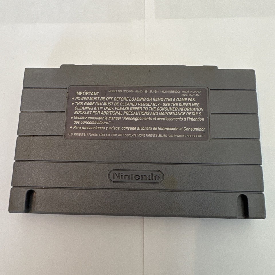 Mortal Kombat Super Nintendo 1993 Arcade Classic SNES game like Street ...
