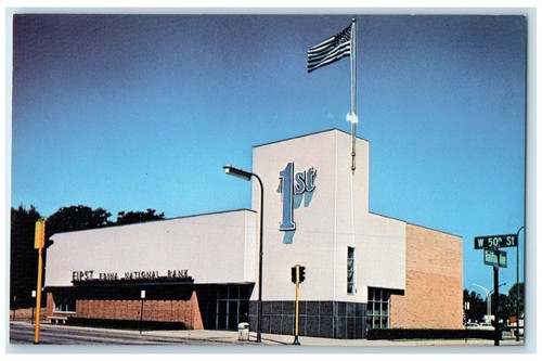 c1960's First Edina National Bank Exterior Building Edina Minnesota MN ...