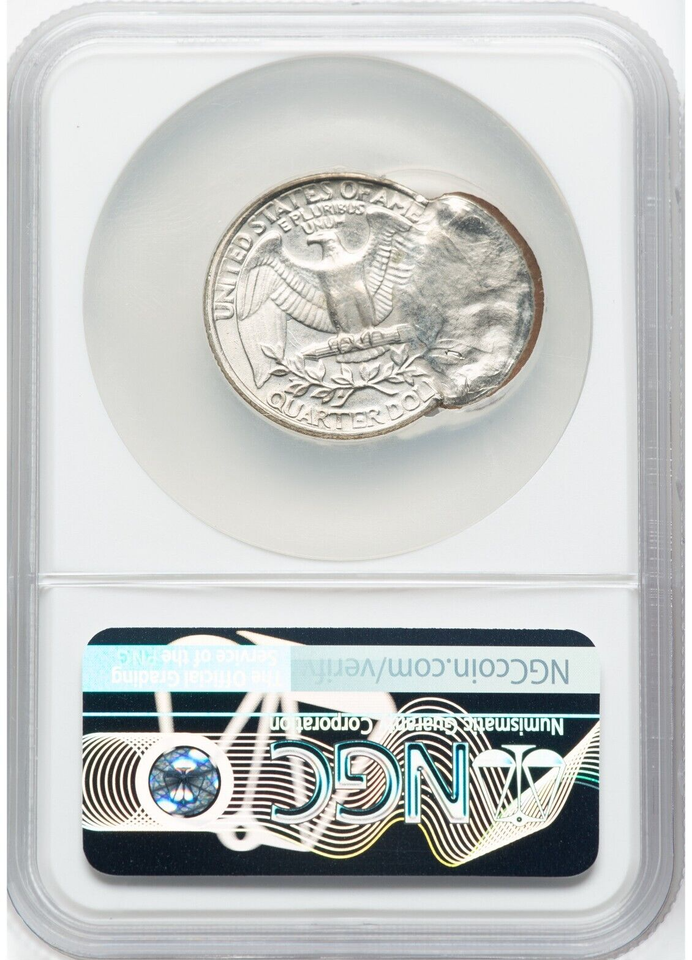1985 WASHINGTON QUARTER - DOUBLE STRUCK MINT ERROR COIN - RARE | eBay