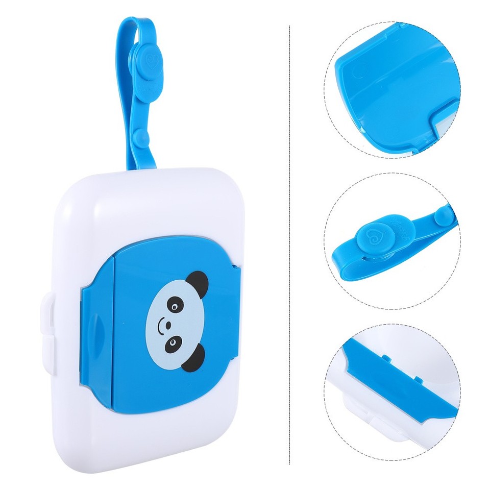 Baby Wet Tissue Case Box Portable Refillable Wipe Container Outdoor ...