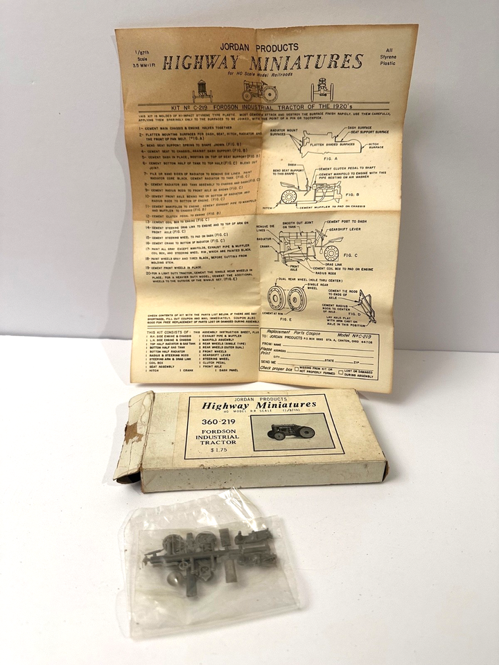 LOT OF TEN JORDAN PRODUCTS HIGHWAY MINIATURES HO SCALE 1/87 | eBay