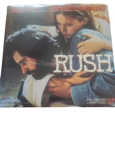 Rush Laserdisc 1991 Jason Patric Jennifer Jason Leigh NEW SEALED MINT 2 ...