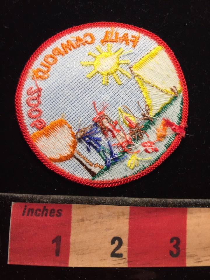 Boy Girl Fall Campout 2006 Patch ~ Camp Camper Camping 60C6 | eBay