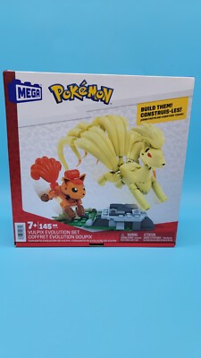 Mega Construx Pokemon Vulpix Ninetales Evolution Set New Sealed | eBay