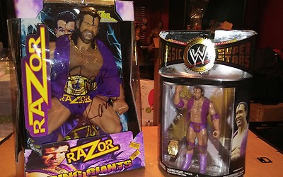 WWE Custom Razor Ramon Ring Giant elite deluxe basic wwf classic | eBay