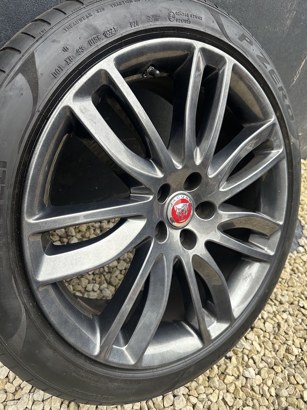 4x19” JAGUAR XF R SPORT X260 GENUINE RAZOR TWIN ALLOY WHEELS SET 4-5ML ...