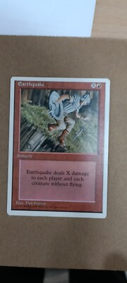 Earthquake English Alternate 4th Edition 4ED LP | eBay Australia