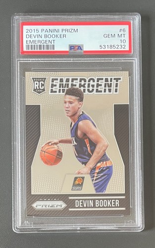 2015-16 Panini Prizm Emergent #6 Devin Booker Rookie Card PSA 10 | eBay