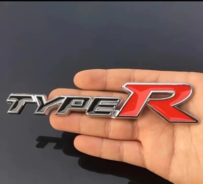JDM Honda Type R Badge Black And Red Emblem | eBay