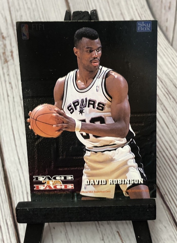 Shaquille O'Neal David Robinson 1993 Skybox Face to Face FTF1 HOF | eBay