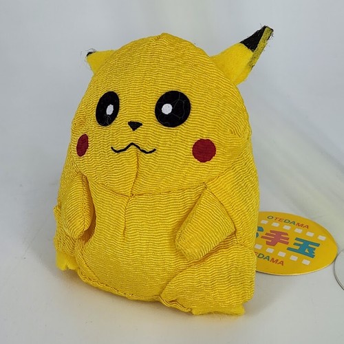 Pokemon Mini Plush 1997 NINTENDO OTEDAMA FAT Pikachu EXTREMELY RARE | eBay