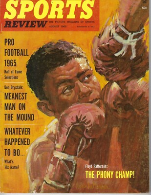 1965 Sports Review magazine boxing Floyd Patterson Don Drysdale Los ...