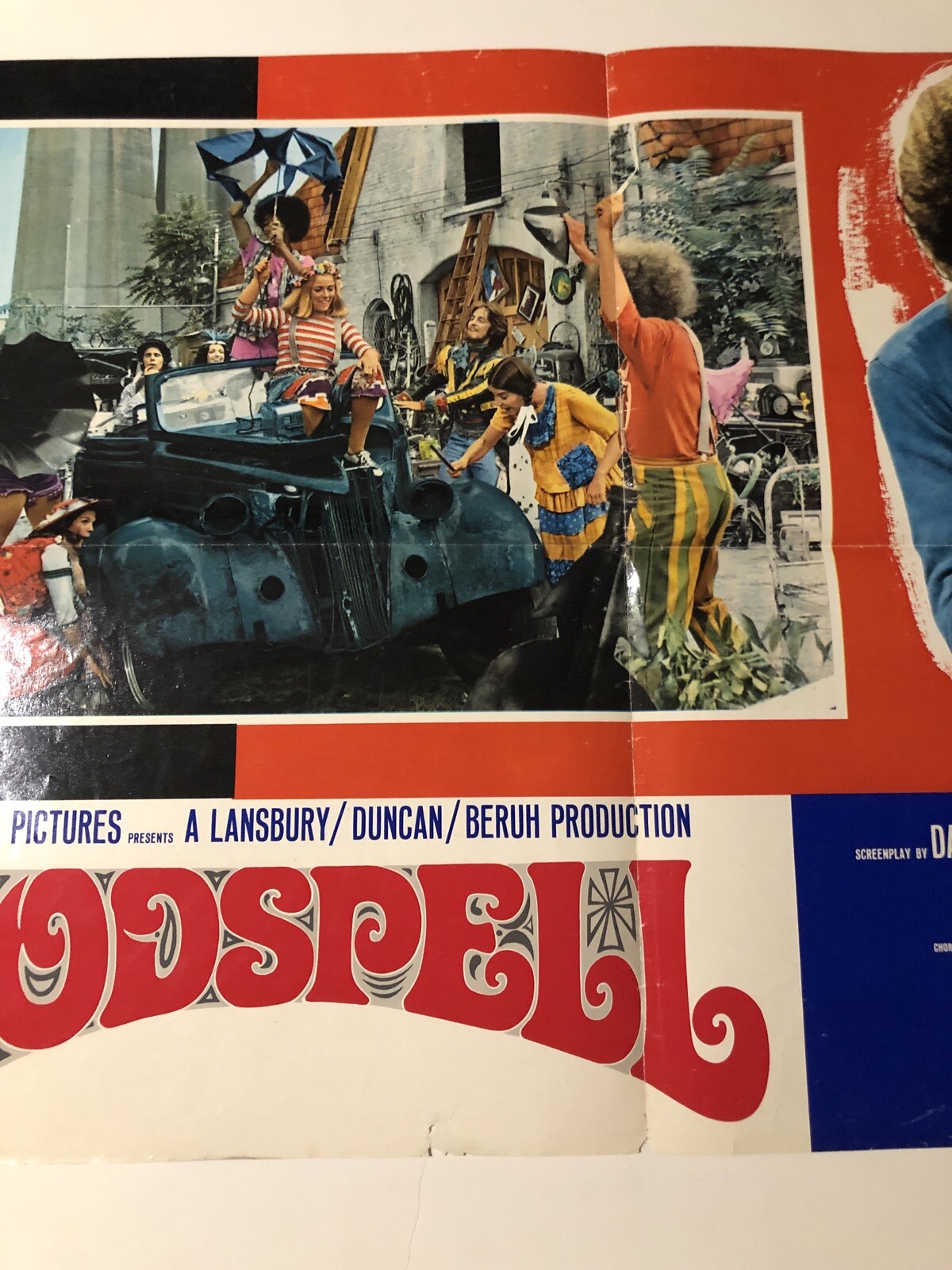 GODSPELL 1973 Original Italian Movie Poster 18 X 25.75 | eBay