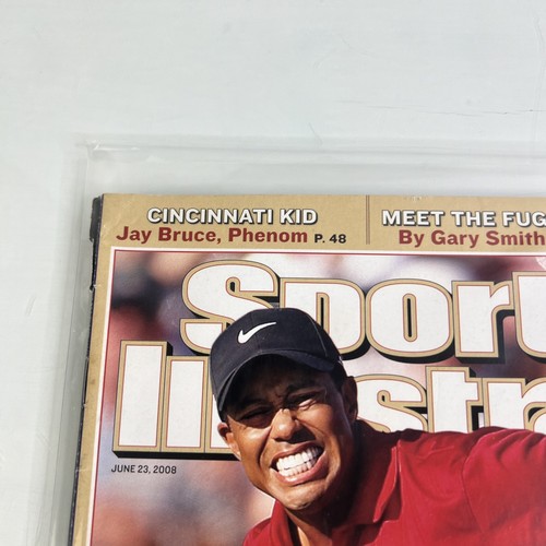 SPORTS ILLUSTRATED JUNE 23 2008 TIGER WOODS THE HARD WAY Tiger wins U.S ...