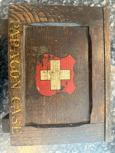 Wooden Paragon Box, Minor Injuries First Aid box, empty, 1924 on ...