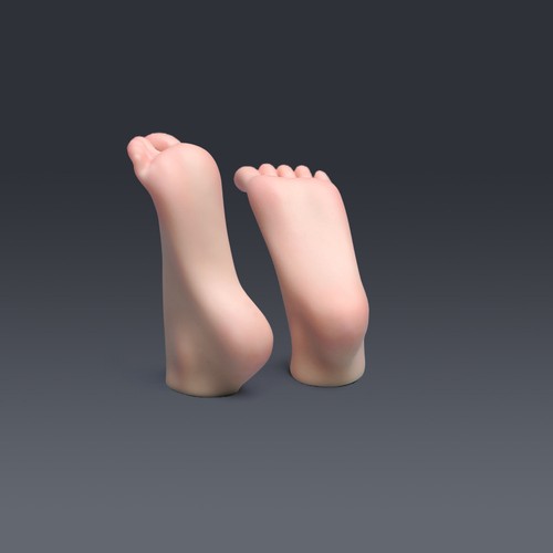 3 Pairs 1/6 FT002 Normal Skin Foot Model For 12" Female PH TBL JO YM ...