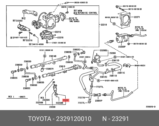 Original Toyota Lexus (1997-2005) Isolator Benzin Injektor Vibration ...