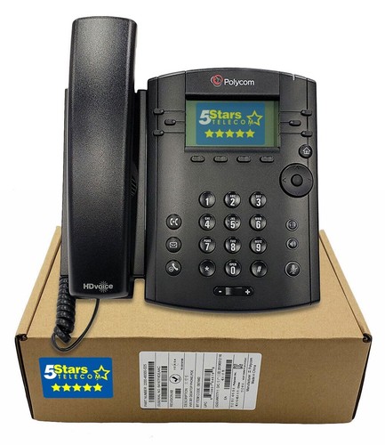 Polycom VVX 301 IP Phone (2200-48300-025) Brand New, 1 Year Warranty ...