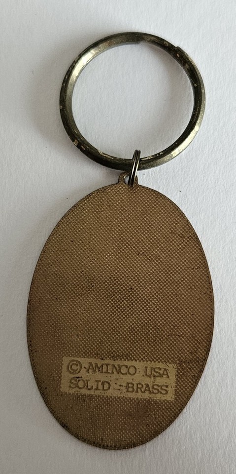 Vintage Georgia Tech Yellow Jackets KeyChain Solid Brass | eBay