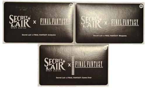 MTG Final Fantasy Secret Lair NON FOIL BUNDLE ONLY ENGLISH **NO PROMO ...