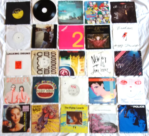 100+ Punk/Synth/New Wave/Ska/DIY/Indie/Mod etc vinyl job lot & demo 7 ...