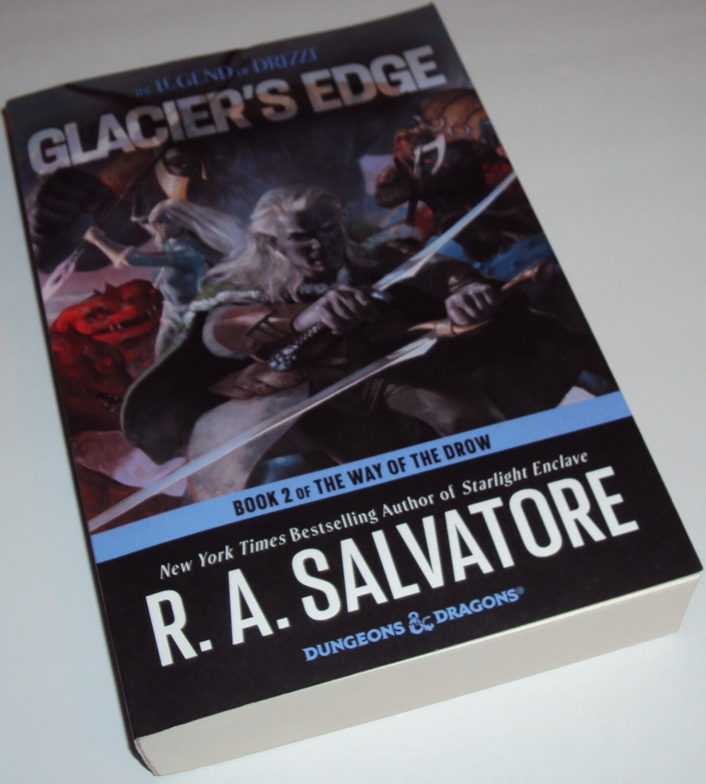 The Legend of Drizzt Glacier's Edge Novel Way of the Drow Book 2 R. A ...