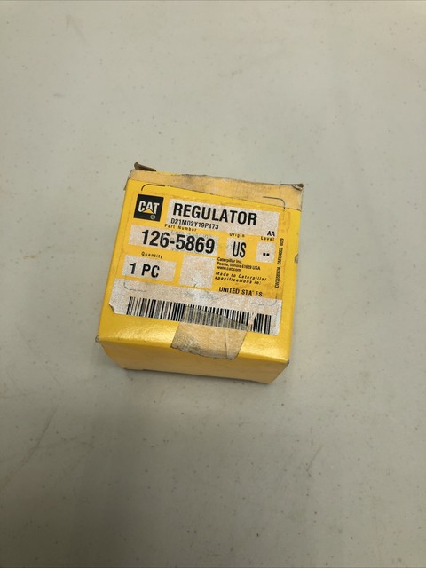 126-5869 CAT Thermostat Water Temperature Regulator Caterpillar 1265869 ...