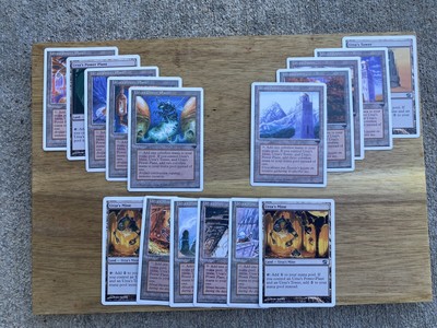 MTG Urzatron Land Set Lot X 5 EACH Urza's Mine Tower Power Plant | eBay