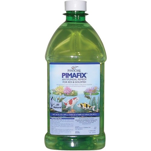 PimaFix -Antifungal Treatment For Pond Fish (64 oz)-natural med-fungus ...