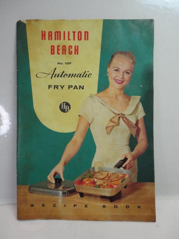 Vintage Hamilton Beach Automatic Fry Pan Recipe Cookbook no.10F | eBay