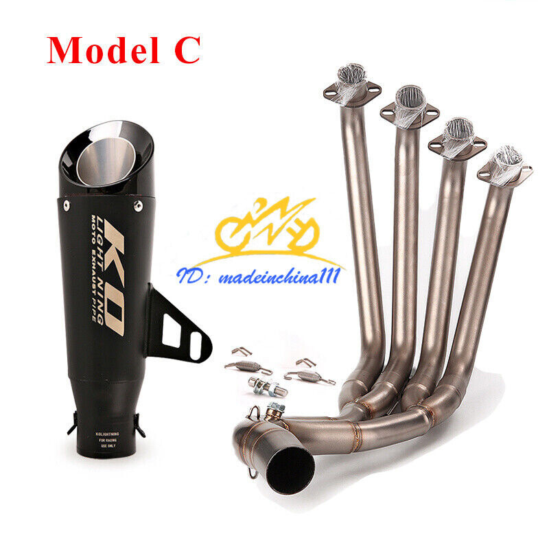 Whole System Exhaust Front Pipe Tip For Honda CB650R CB650F CBR650 ...