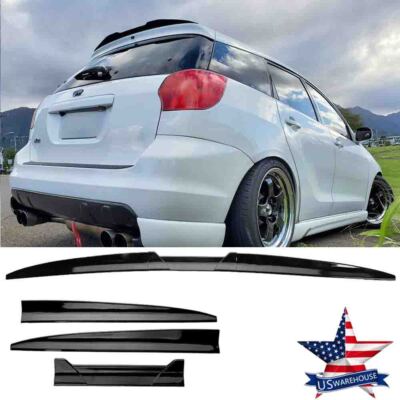 For Toyota Matrix 2003-2014 Rear Trunk Lip Spoiler Wing Adjustable ...