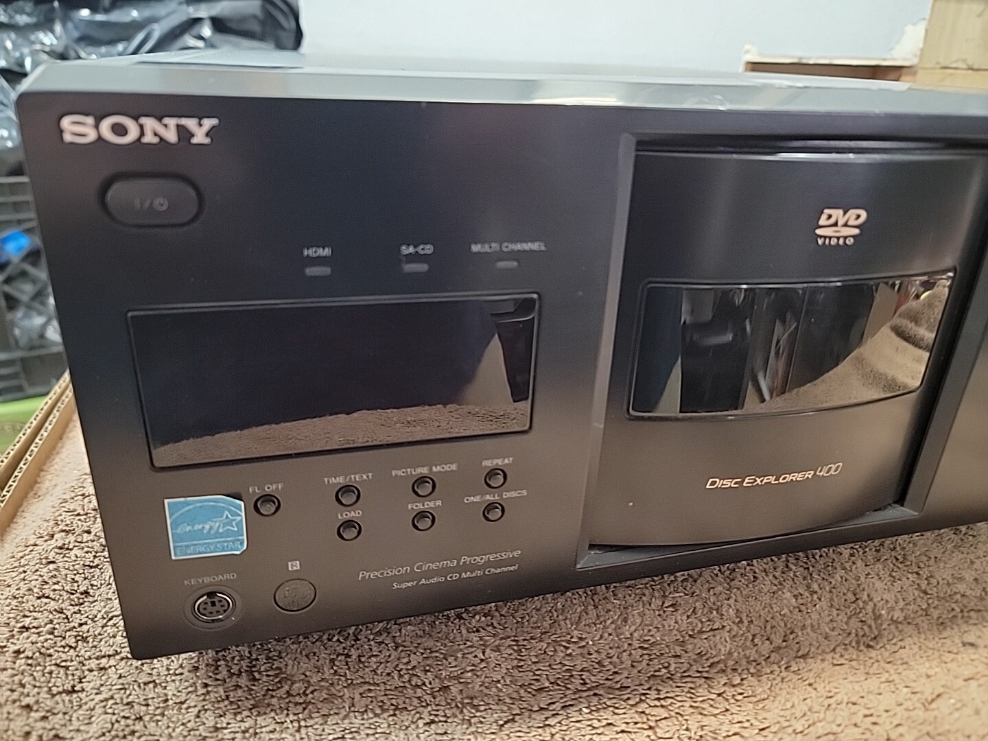 SONY DVP-CX995V DISC EXPLORER 400 DVD/CD PLAYER NO REMOTE 27242668591 ...