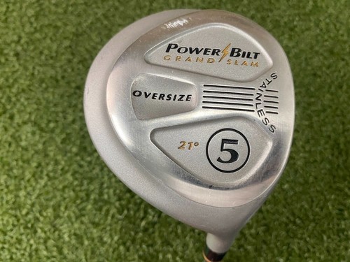 PowerBilt Grand Slam Oversize 5 Wood 21* / RH / Regular Steel ~41 ...