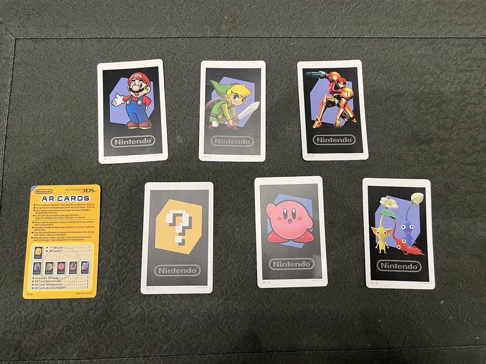 Nintendo 3DS AR Cards (6 pack) | eBay